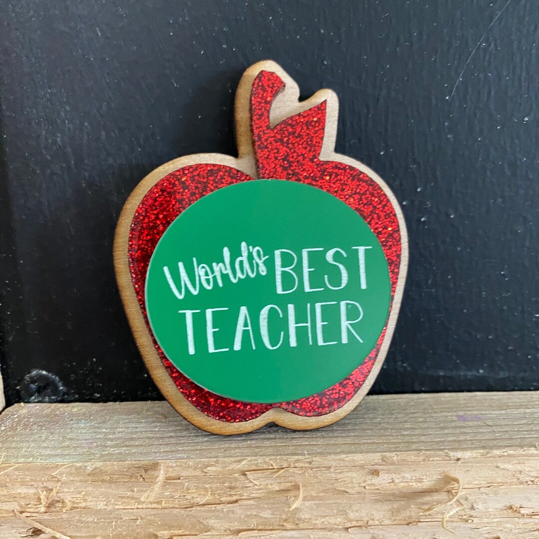 Teacher Magnet. Apple Magnet. Teacher Appreciation Gift. Classroom Gift ...