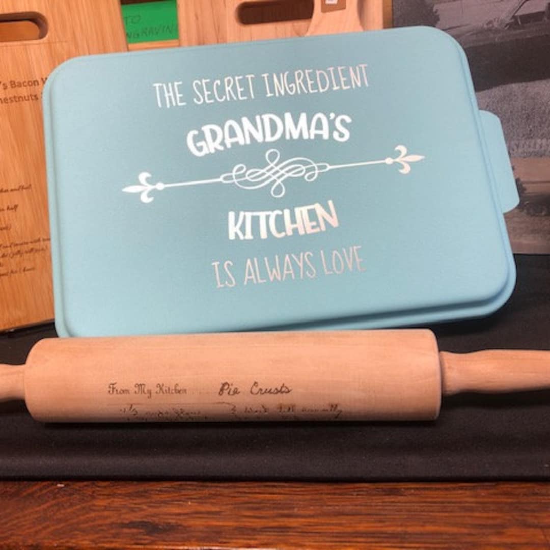 Grandma Aluminum Baking Pan With Lid. Grandma Gift. - Etsy