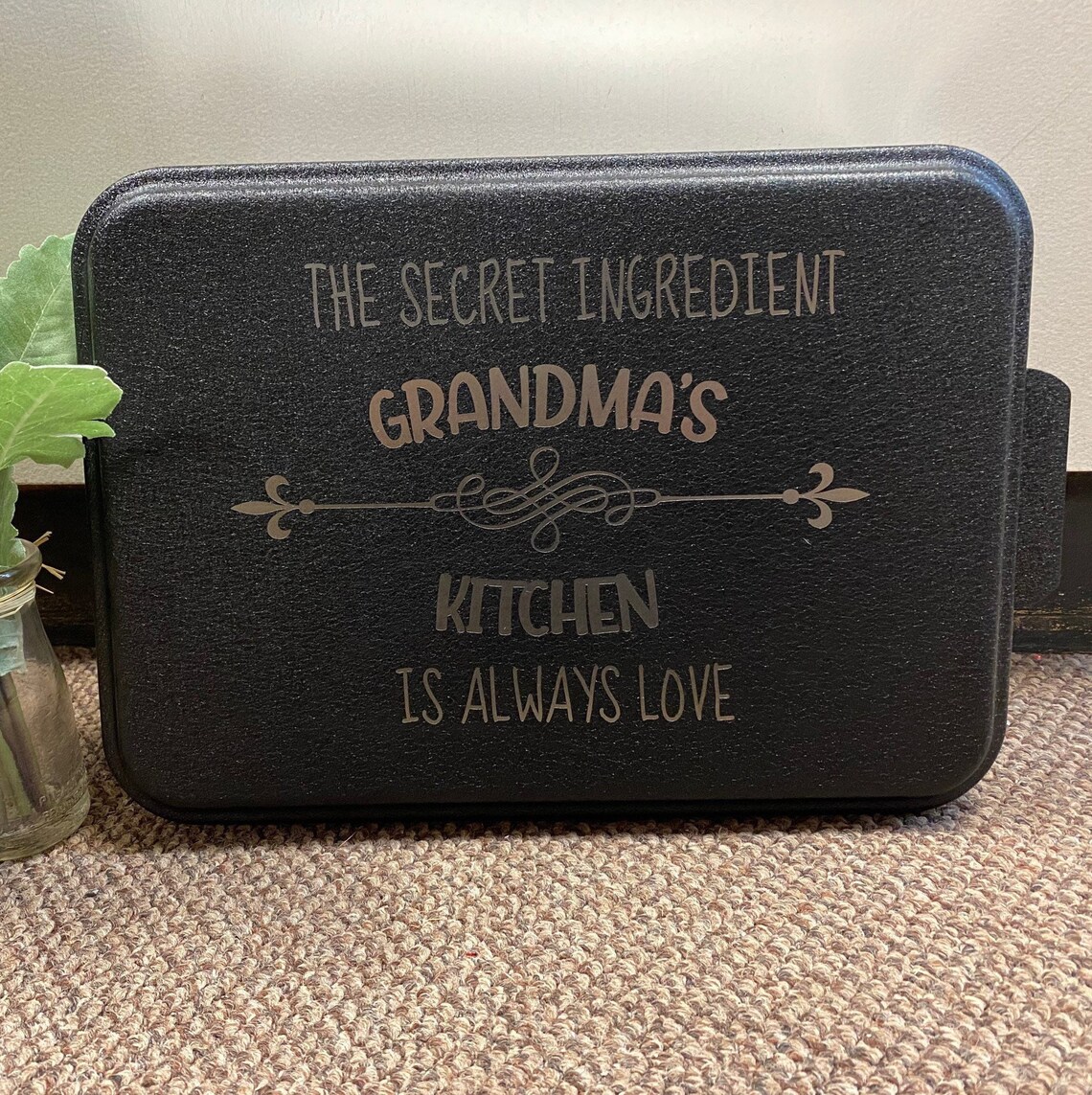 Grandma Aluminum Baking Pan With Lid. Grandma Gift. - Etsy