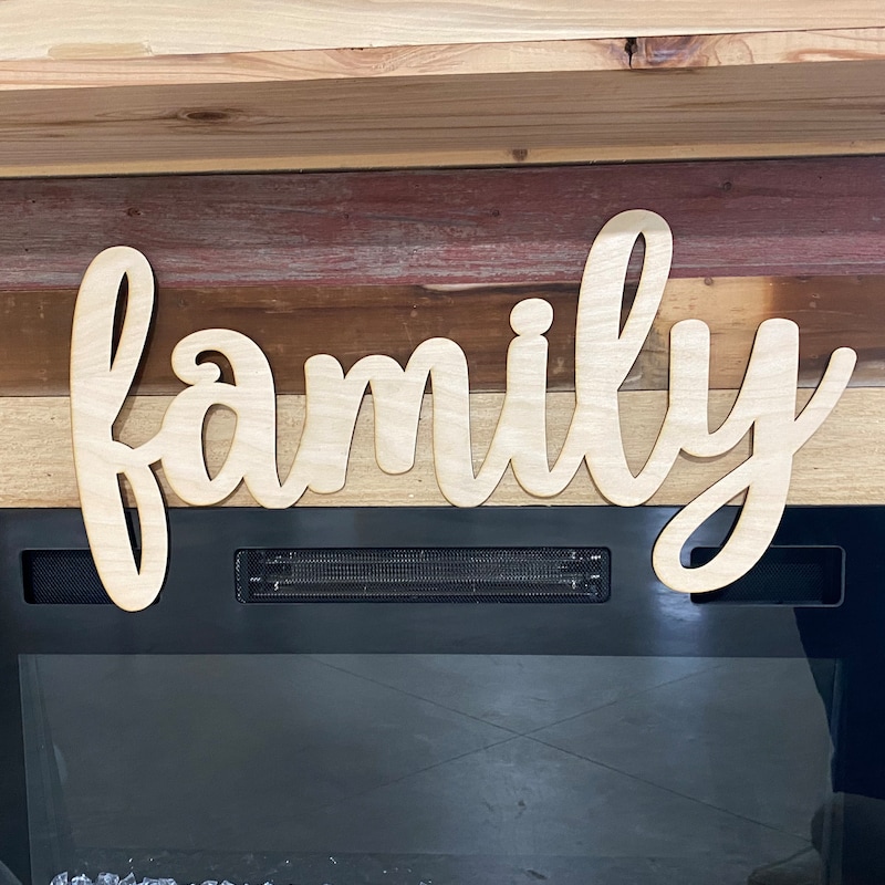 Family Wooden Sign - Etsy