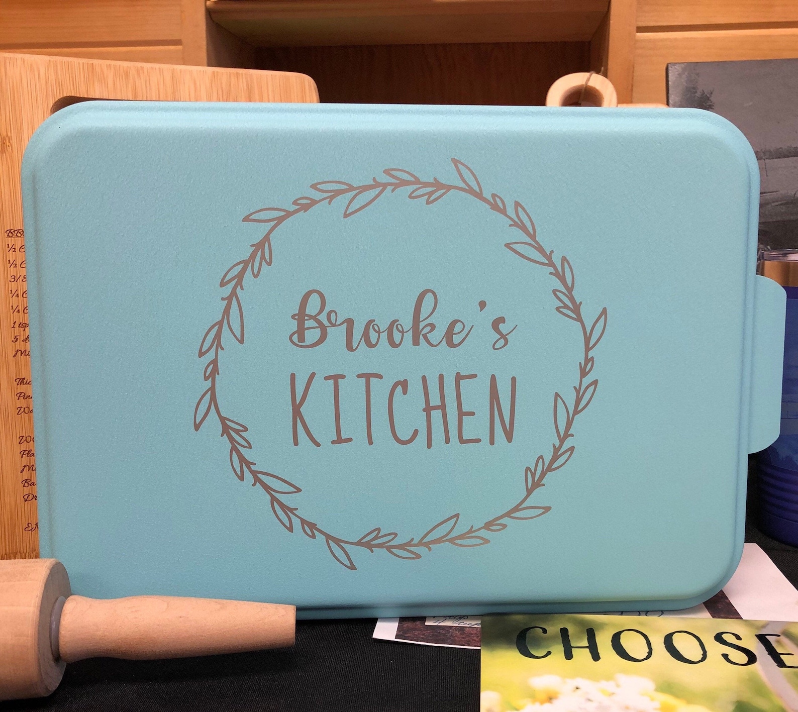 Personalized Aluminum Baking Pan With Lid. Your Name Kitchen - Etsy