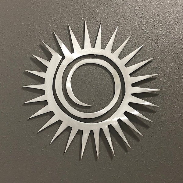 Large Metal Sun Wall Art - Etsy