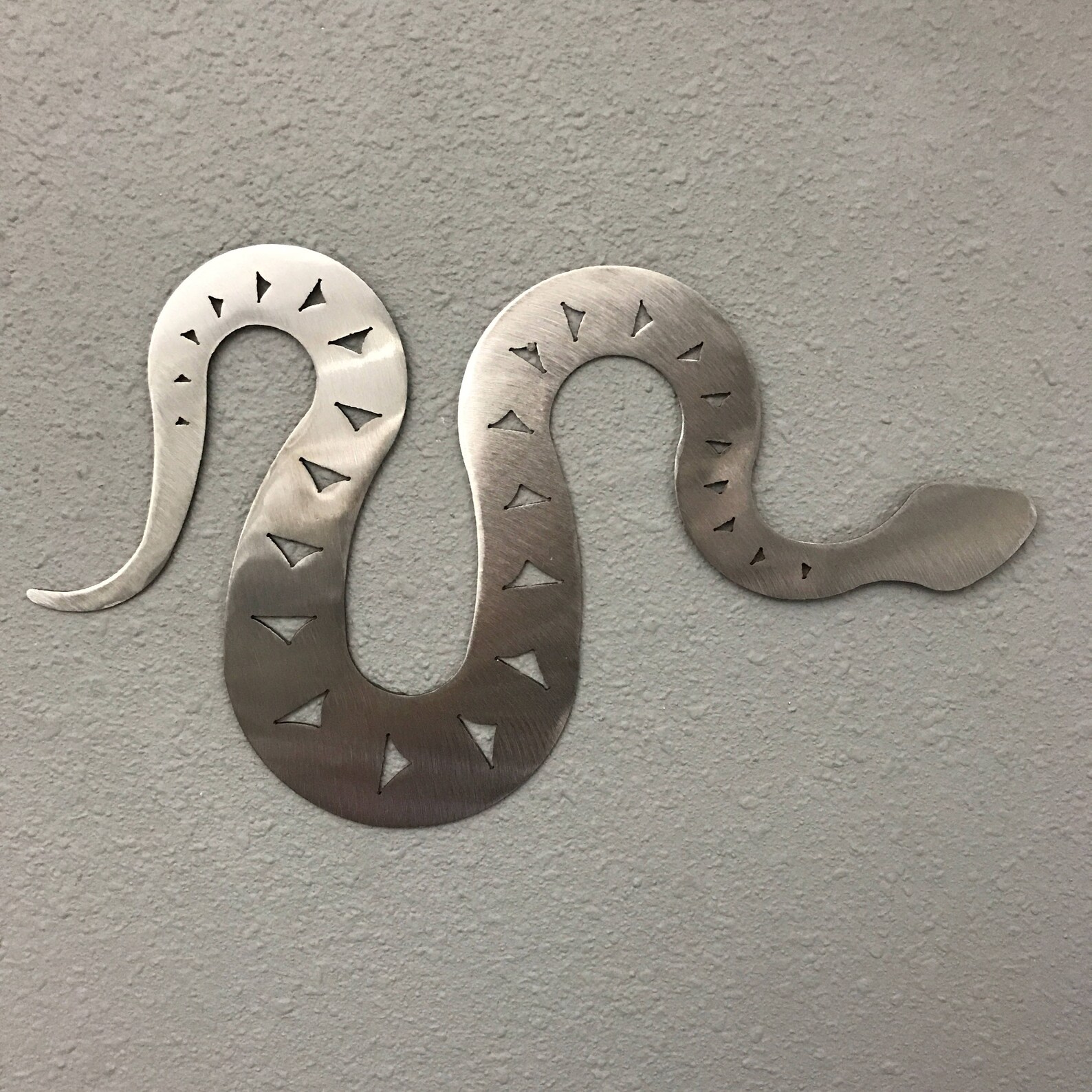 Snake Metal Wall Art Decoration Skilwerx 13x8 Wild Life Cabin - Etsy