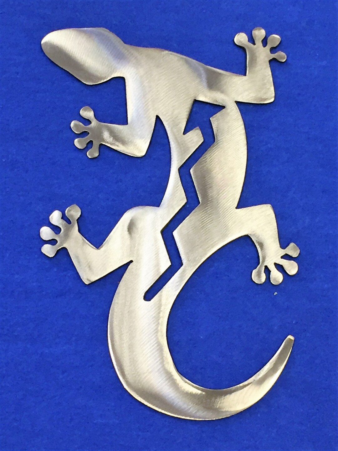 Lizard Metal Wall Art Decoration Skilwerx 8x4 Southwest 7 - Etsy