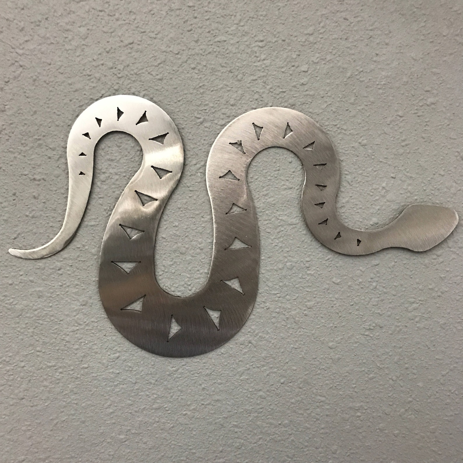 Snake Aluminum Metal Wall Art Decoration Skilwerx 13x8 Wild Life Cabin ...