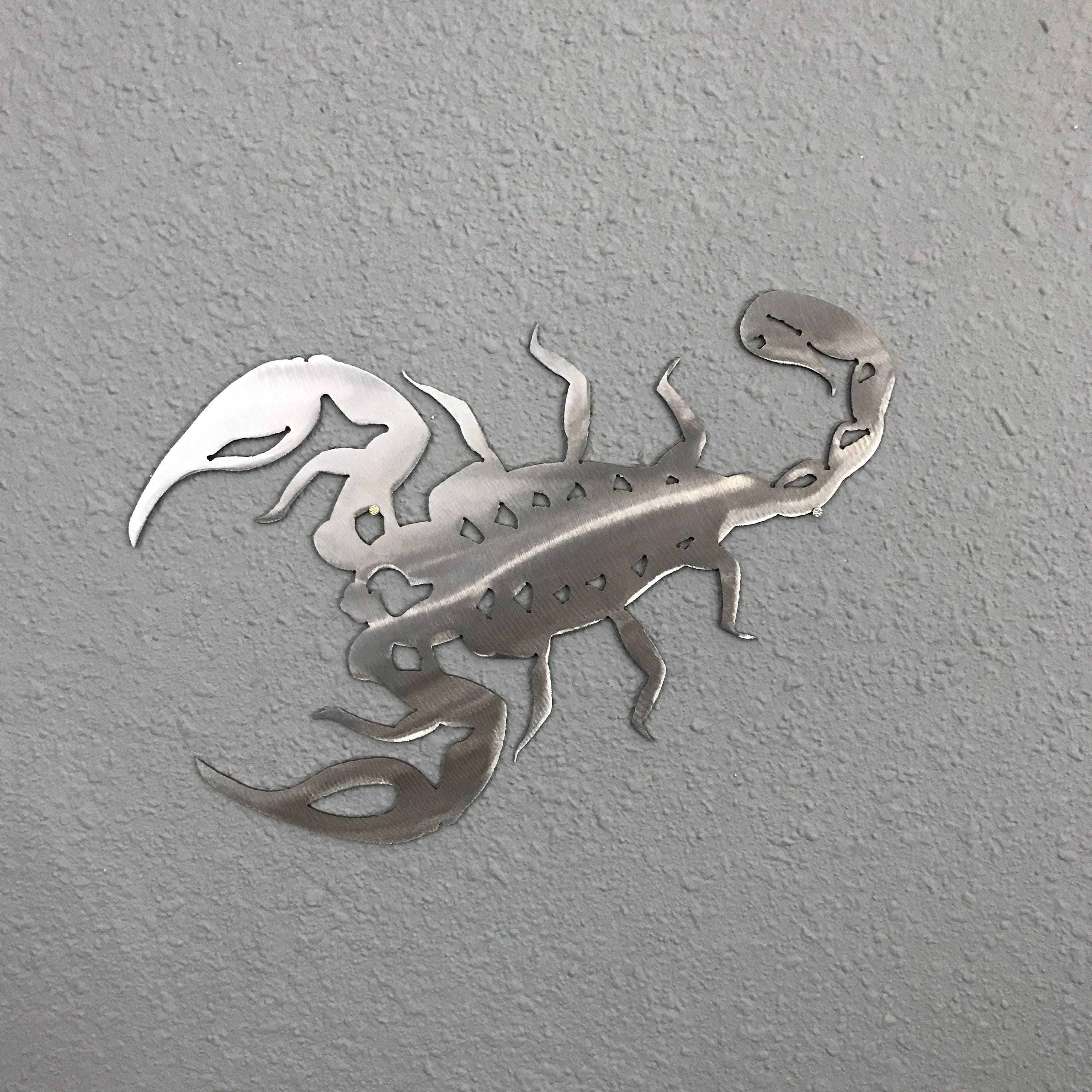Scorpion Metal Wall Art Decoration Skilwerx 9x6 Southwest - Etsy