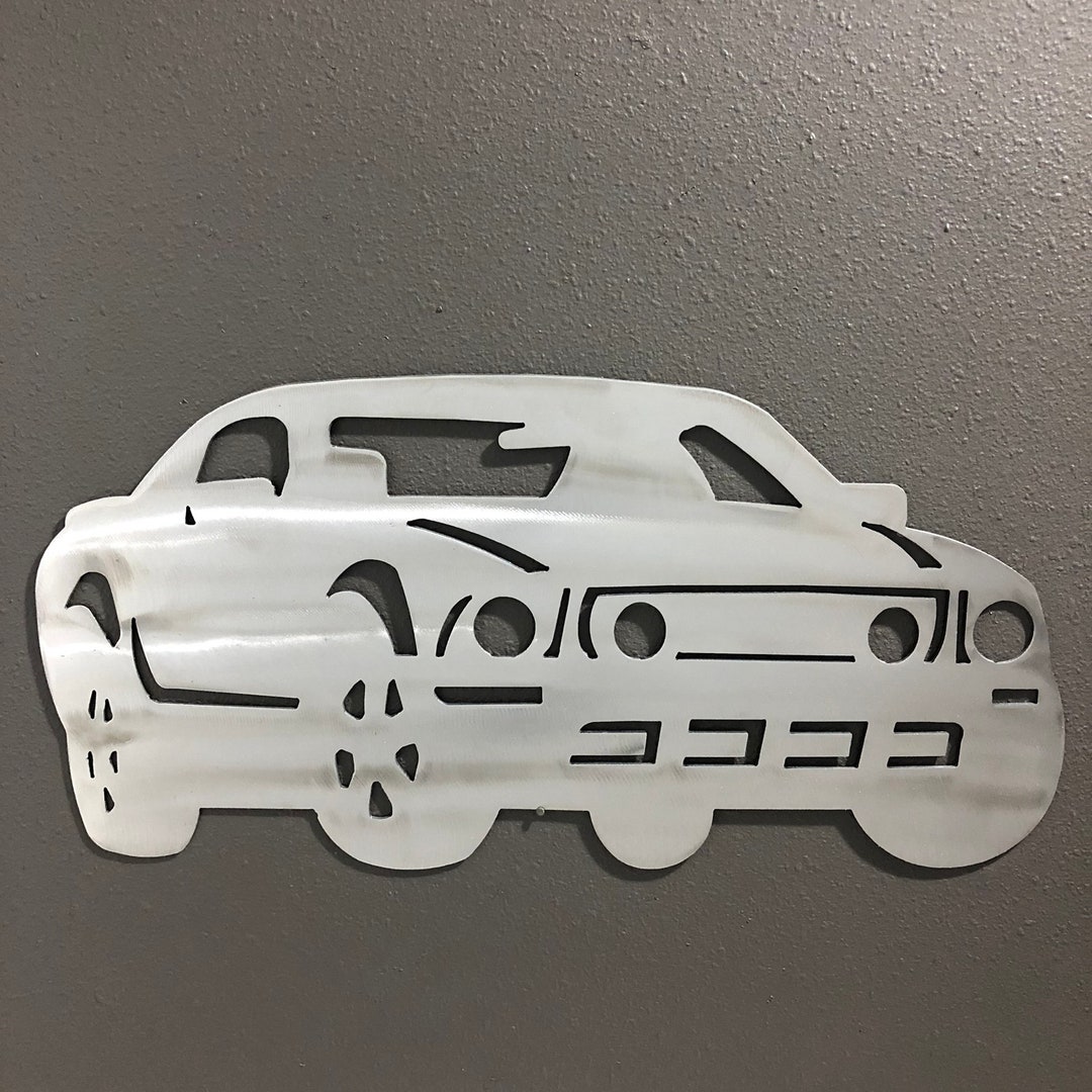 Sports Car Metal Wall Art Decoration Skilwerx 15x8 Supercar Racing ...