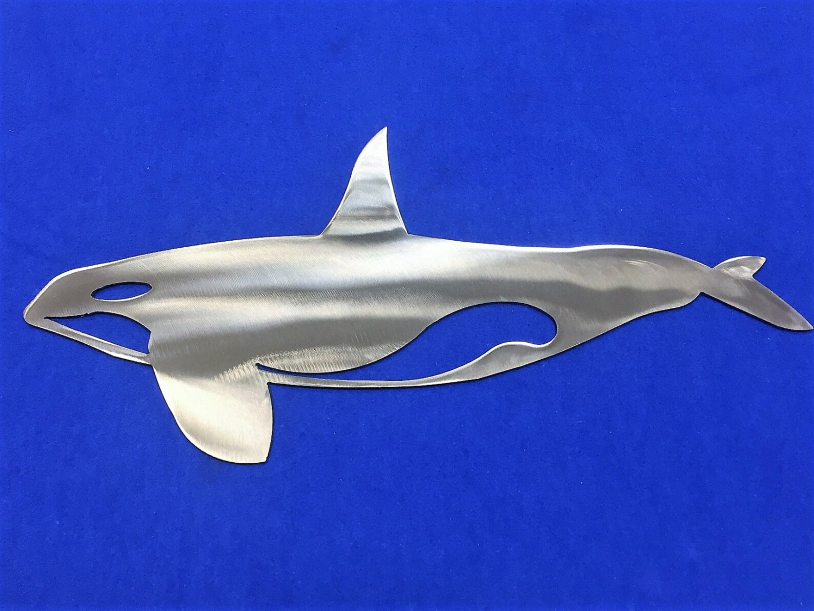 Orca Whale Aluminum Metal Wall Art Decoration Skilwerx 20 X 12 | Etsy