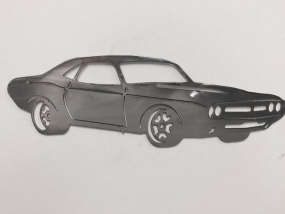 Sports Car Metal Wall Art Decoration Skilwerx 15x5 Supercar | Etsy