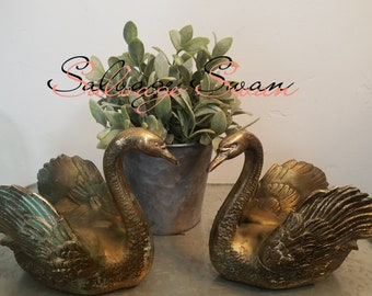Swan decor | Etsy