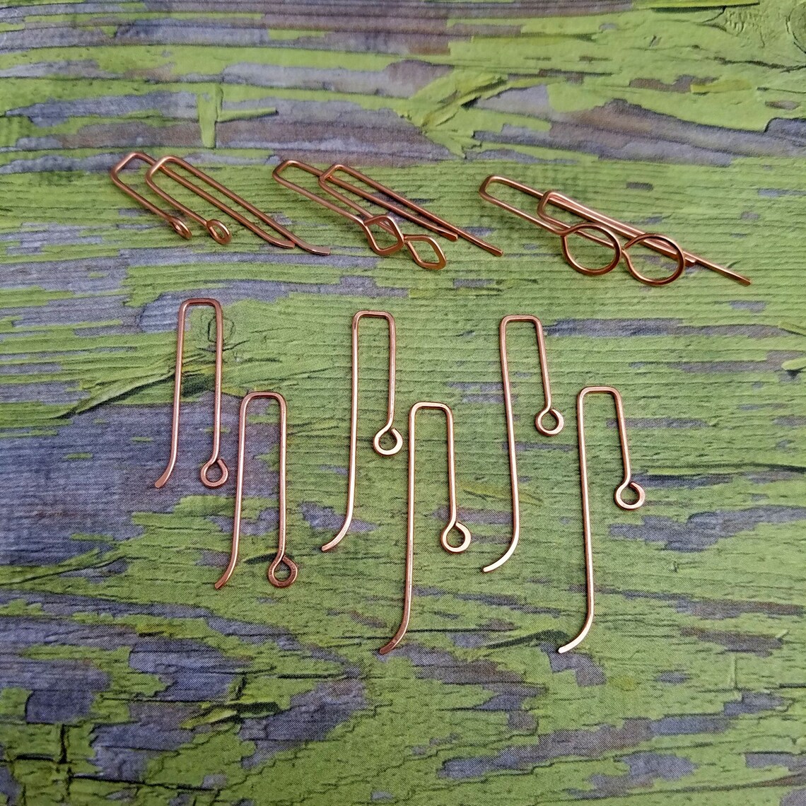 Square Ear Wires Tutorial DIY Earring Findings Wirework | Etsy
