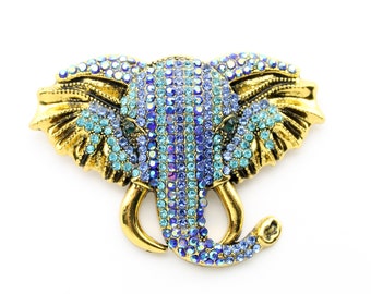 Elephant Brooch - Etsy