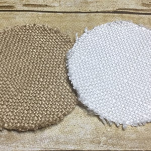 Round Sublimation Hat Patches, Polyester Hat Patches, 3 Inch Burlap Hat ...