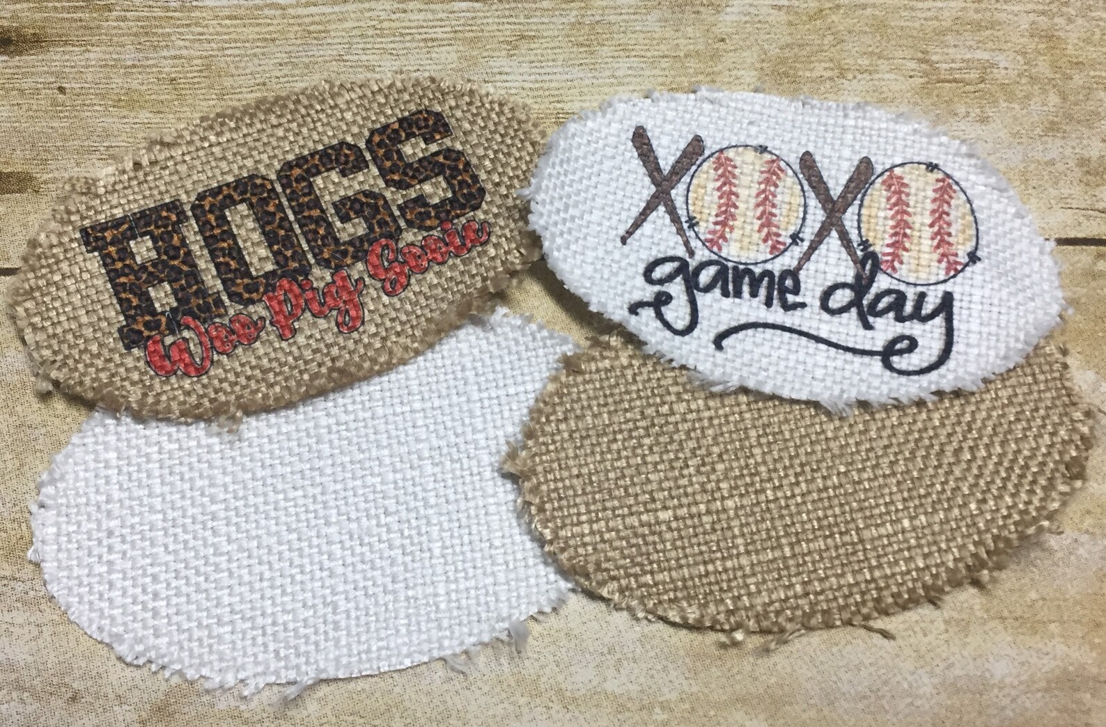 Oval Sublimation Hat Patch, Raggy Frayed Hat Patches, Sublimation Blanks - Etsy