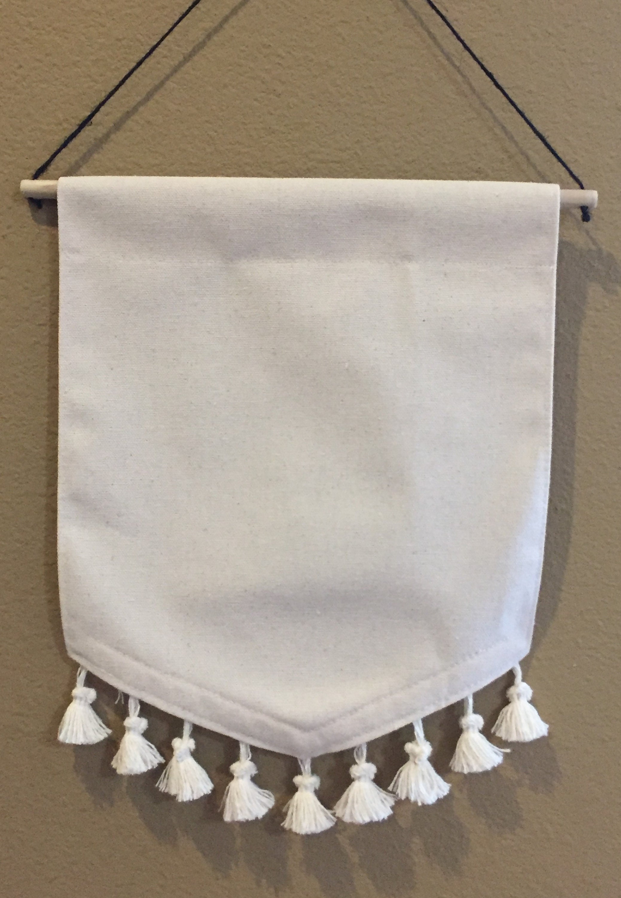 Decorative Pin Banner Pin Banner with Tassels Canvas Wall | Etsy