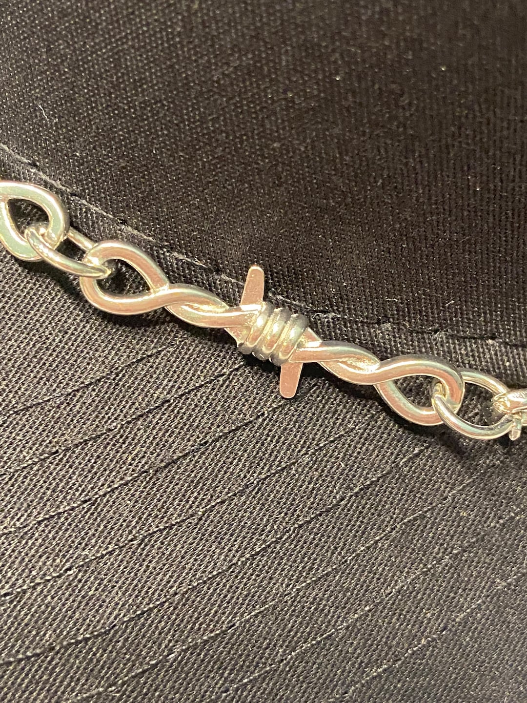 Barbed Wire Hat Chain, Trucker Hat Chain, Chain for Trucker Hat, Hat ...
