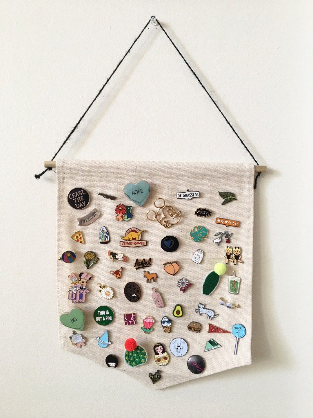 Enamel Pin Display Banner, Pin Banner, Pin Display, Pin Collection ...