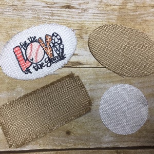 Round Sublimation Hat Patches, Polyester Hat Patches, 3 Inch Burlap Hat ...