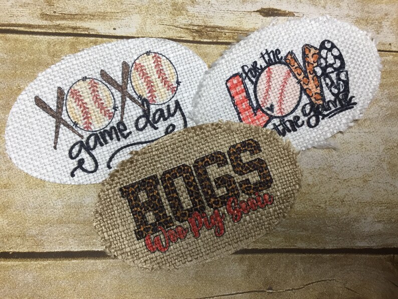 Oval Sublimation Hat Patch Raggy Frayed Hat Patches - Etsy