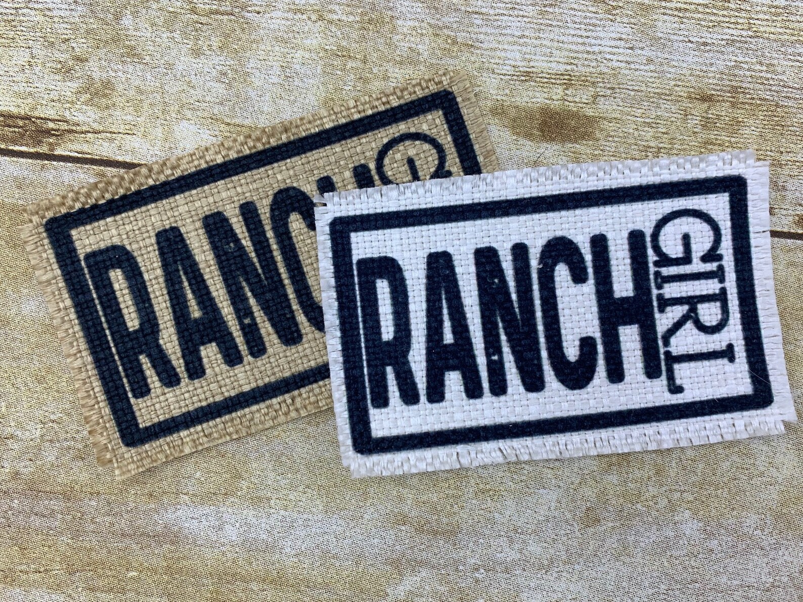 Hat Patch Ranch Girl Hat Patch DIY Hat Patch Iron-on Patch - Etsy