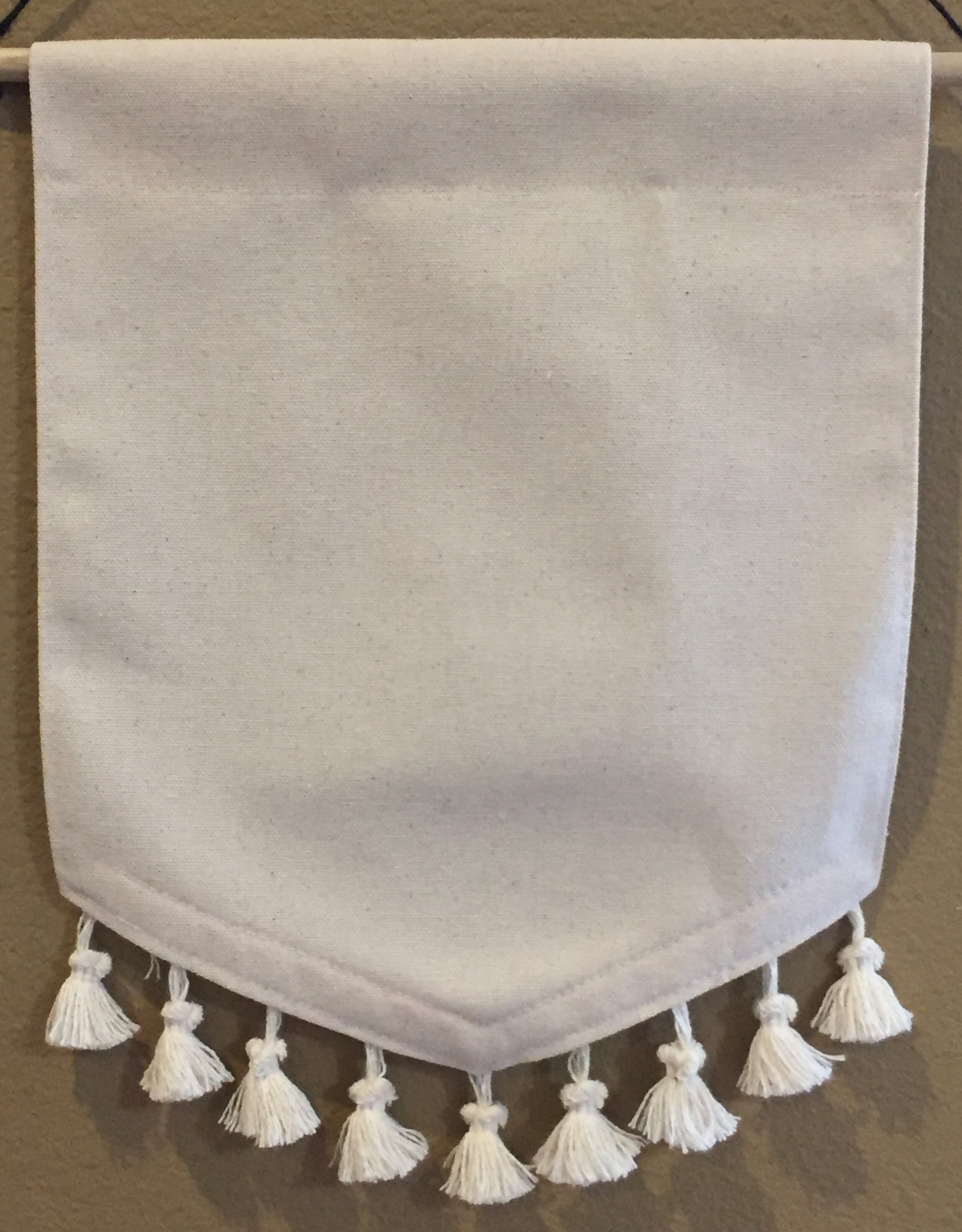 Decorative Pin Banner Pin Banner With Tassels Canvas Wall - Etsy