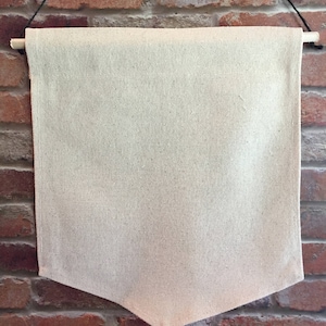 Canvas Wall Hanging, Banner, Pennant, DIY, Pendant, Make Your Own ...