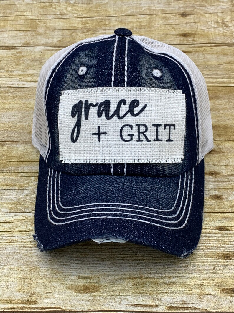 Hat Patch Grace and Grit Hat Patch DIY Hat Patch Iron-on - Etsy