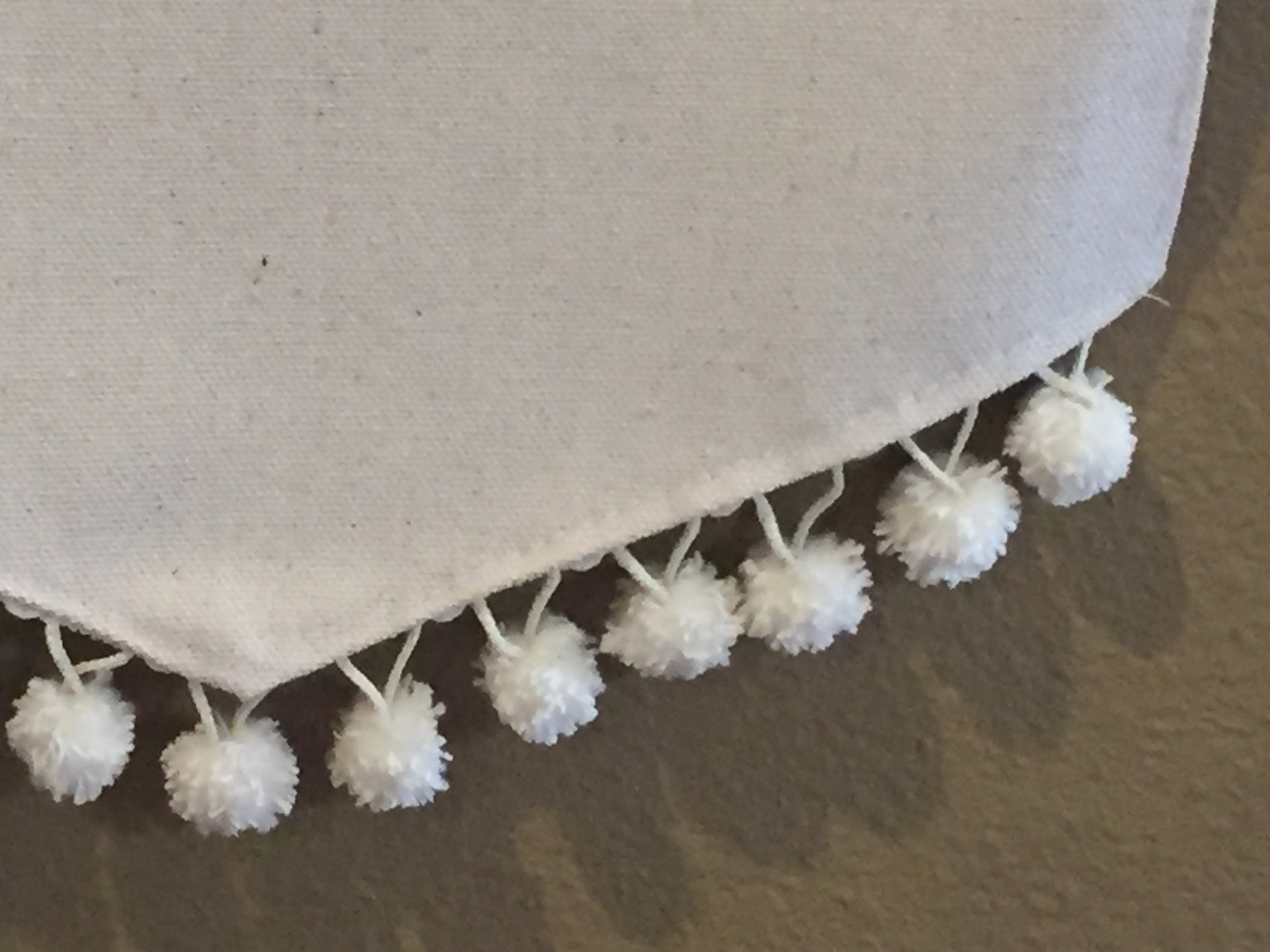 Decorative Pin Display Pin Banner With Pom Poms Canvas Wall - Etsy