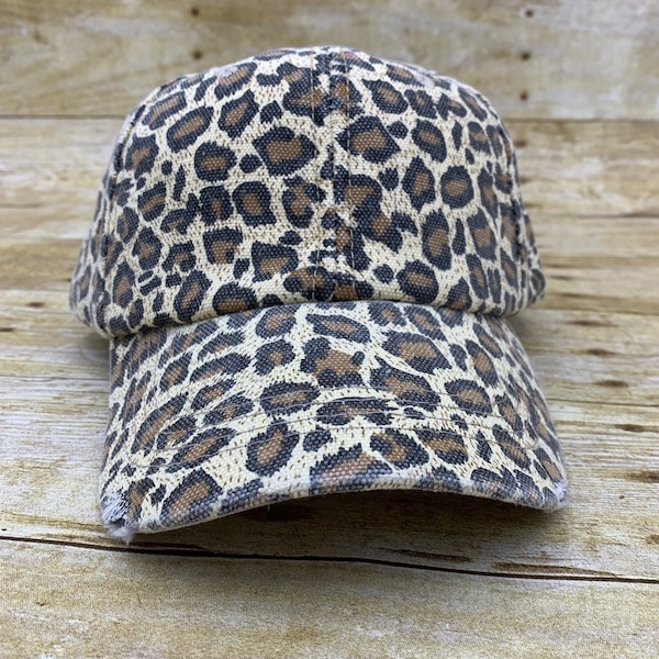 Leopard Print Hat - Etsy