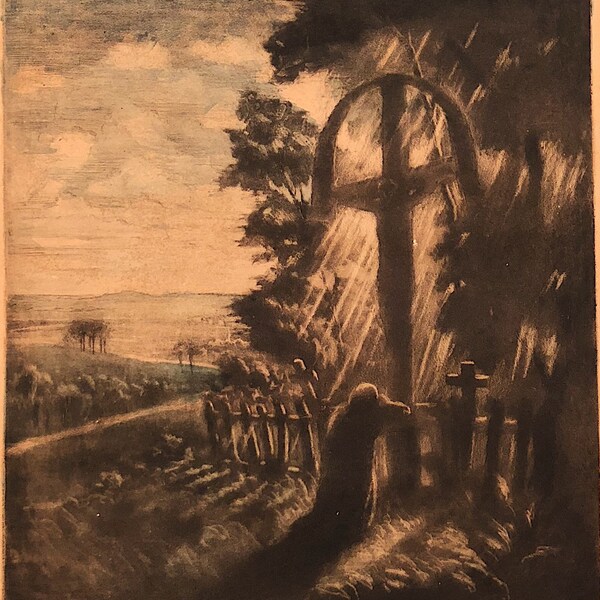 Graveyard Art - Etsy