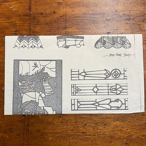 Steven Frank Studios Stained Glass Design Archive: 1970s Original Art ...
