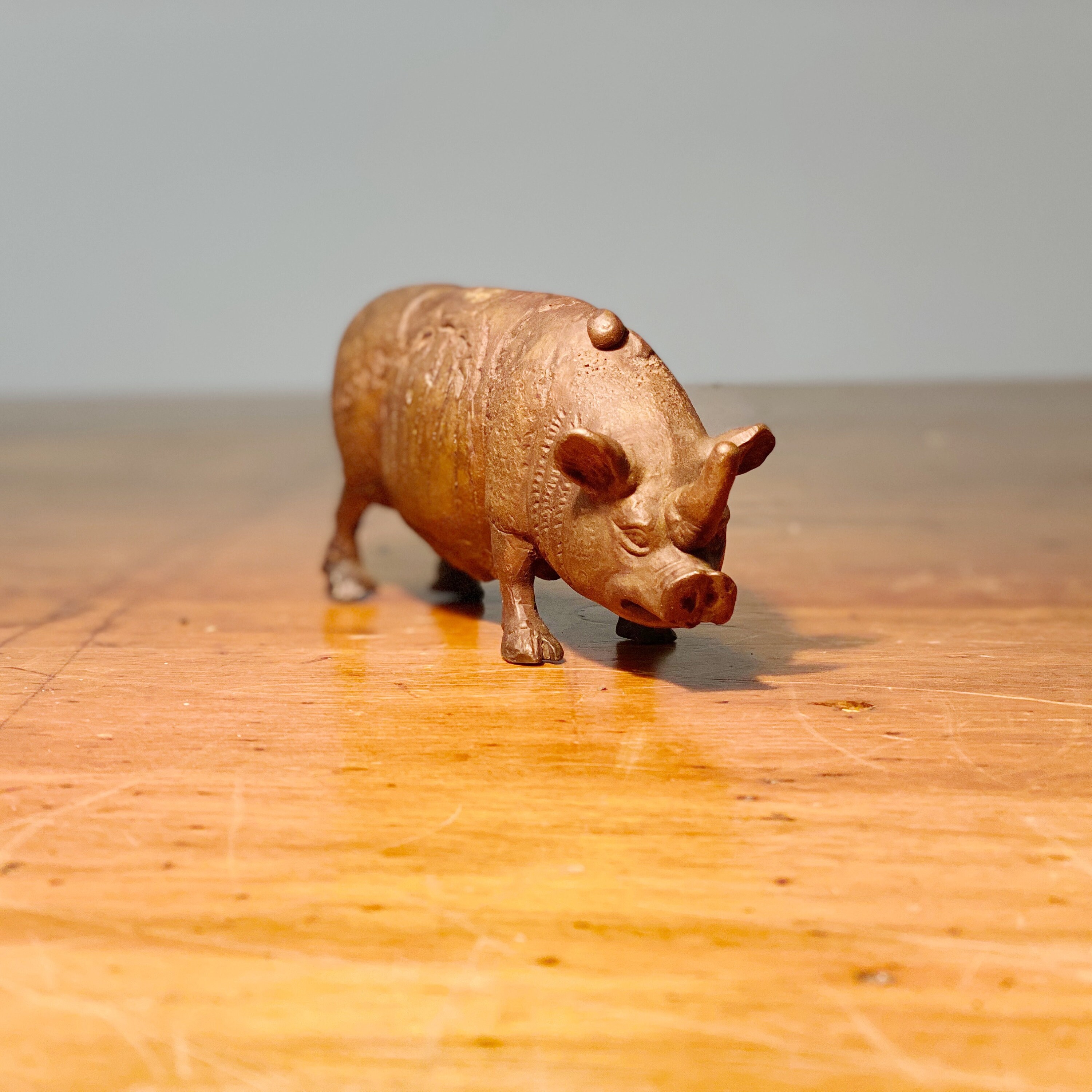 Stephen Maxon Bronze Rhino Pig - 1991 - Signed and Dated - Rare ...