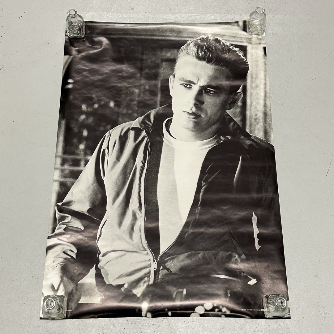 Vintage James Dean Poster: 1980s Scandecor Film Icon (39x27) - Etsy