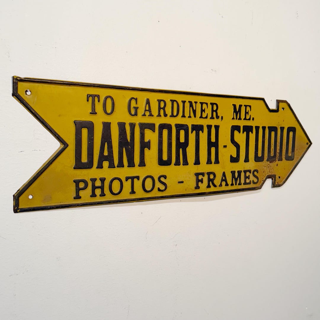 Reserved for J - Antique Photography Studio Trade Sign | Early 1900s ...