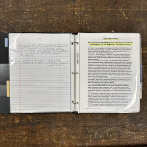 1860s Civil War Union Desertion Letter on Violation of 22nd Article of ...