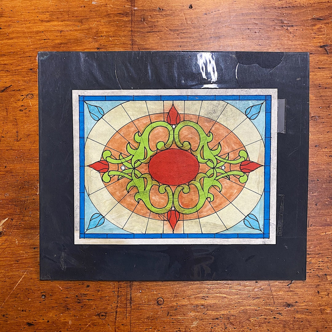 Steven Frank Studios Stained Glass Design Archive: 1970s Original Art ...