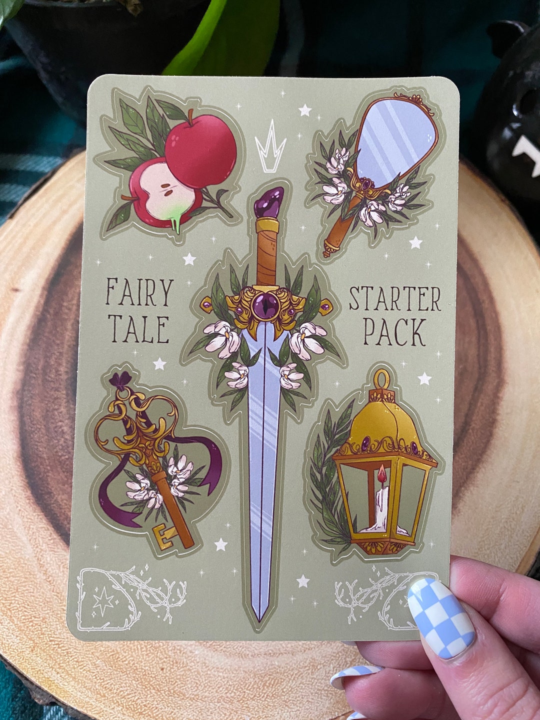 Fairy Tale Starter Pack Sticker Sheet - Etsy