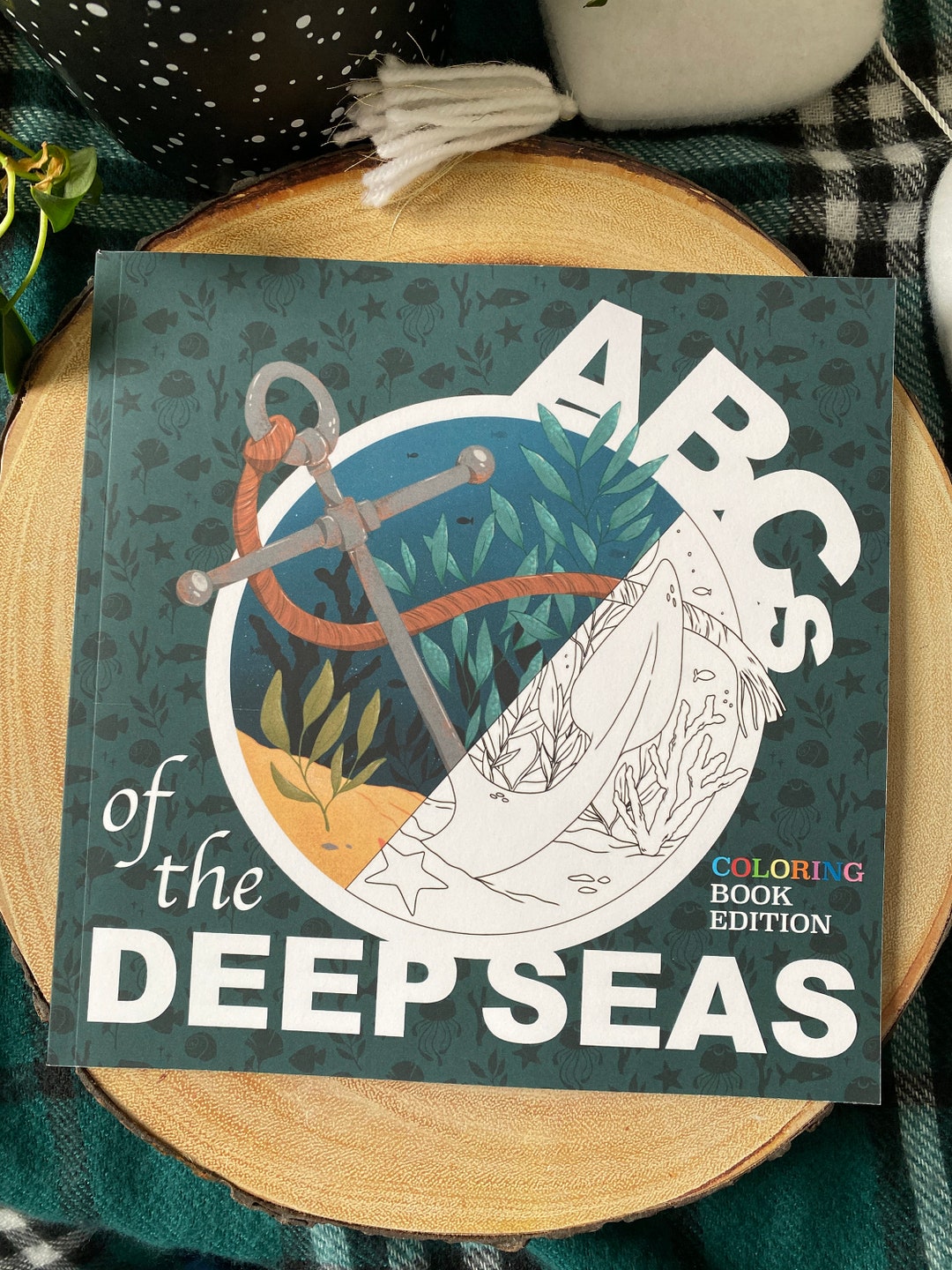 ABC of the Deep Seas Coloring Book Edition Paperback - Etsy