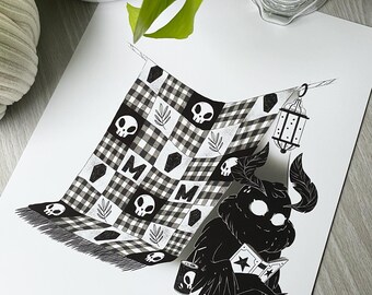 Mothman Quilt - Etsy