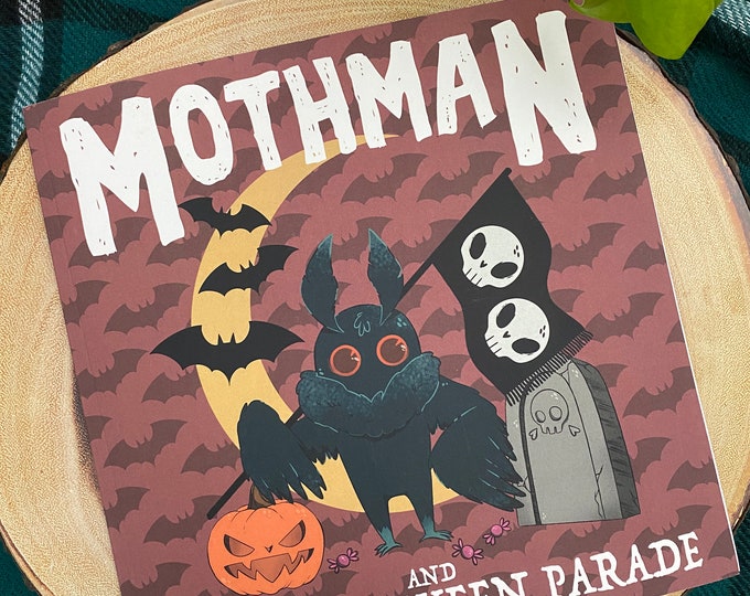 Mothman Learns the Abcs - Children's Book! - Etsy