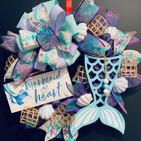 Mermaid Wreath - Etsy