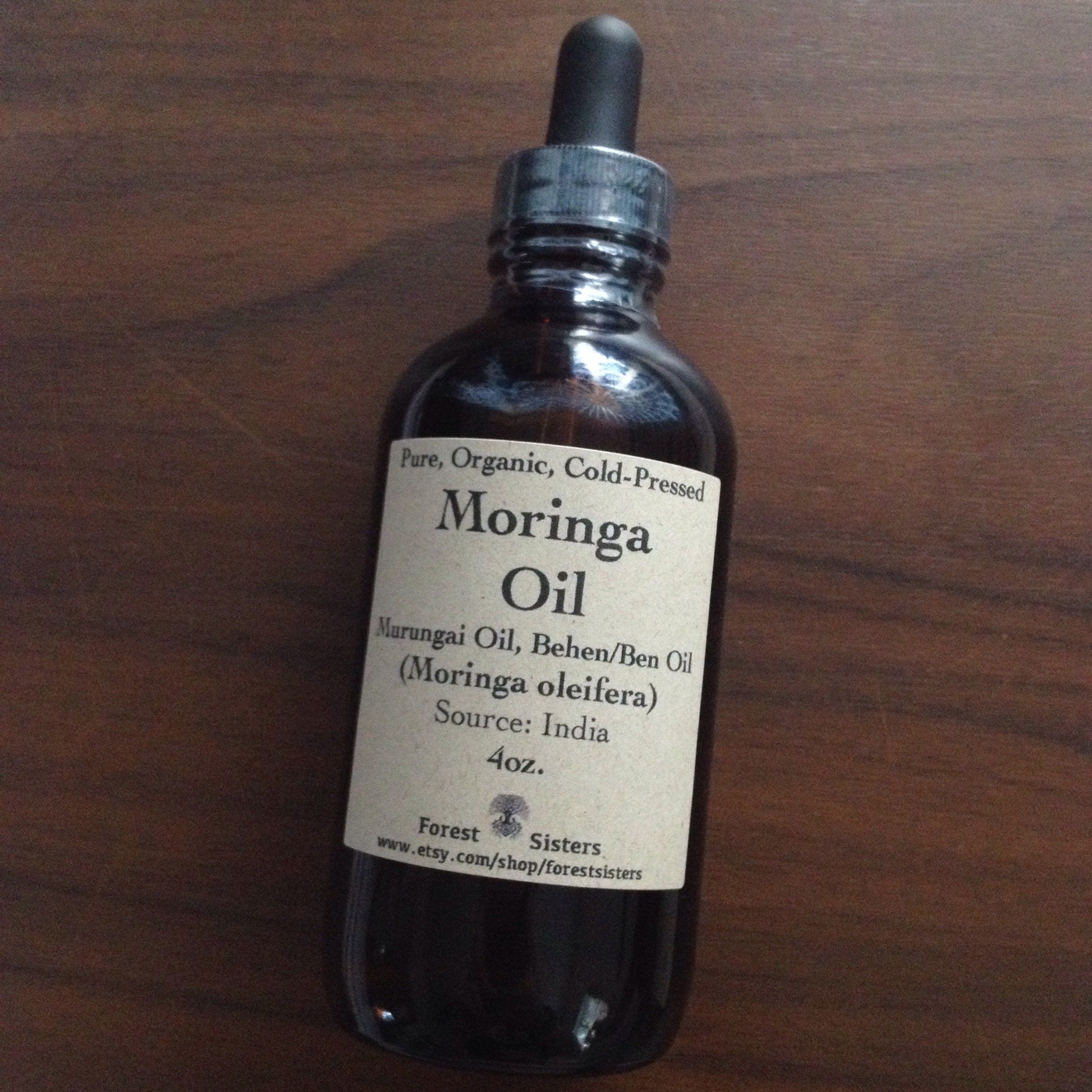 Pure Organic Cold-pressed Moringa Seed Oil anti-aging | Etsy