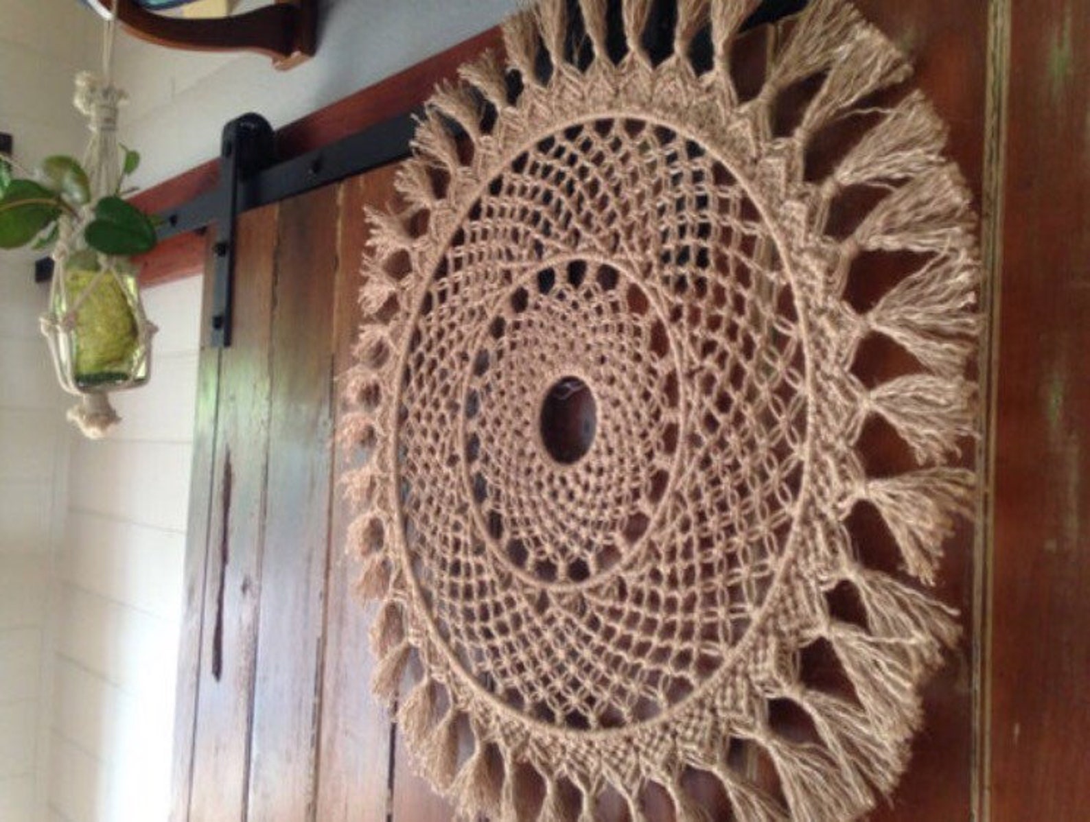 Round Macrame / Macrame Wall Hanging / Wall Decor / Rope / - Etsy