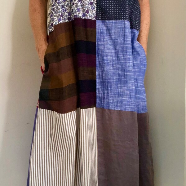 Patchwork Dress - Etsy