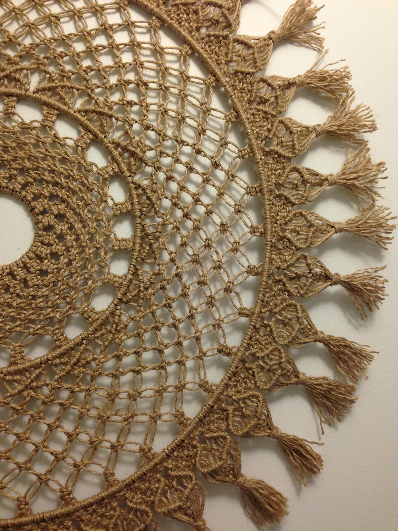 Round Macrame / Macrame Wall Hanging / Wall Decor / Rope / - Etsy