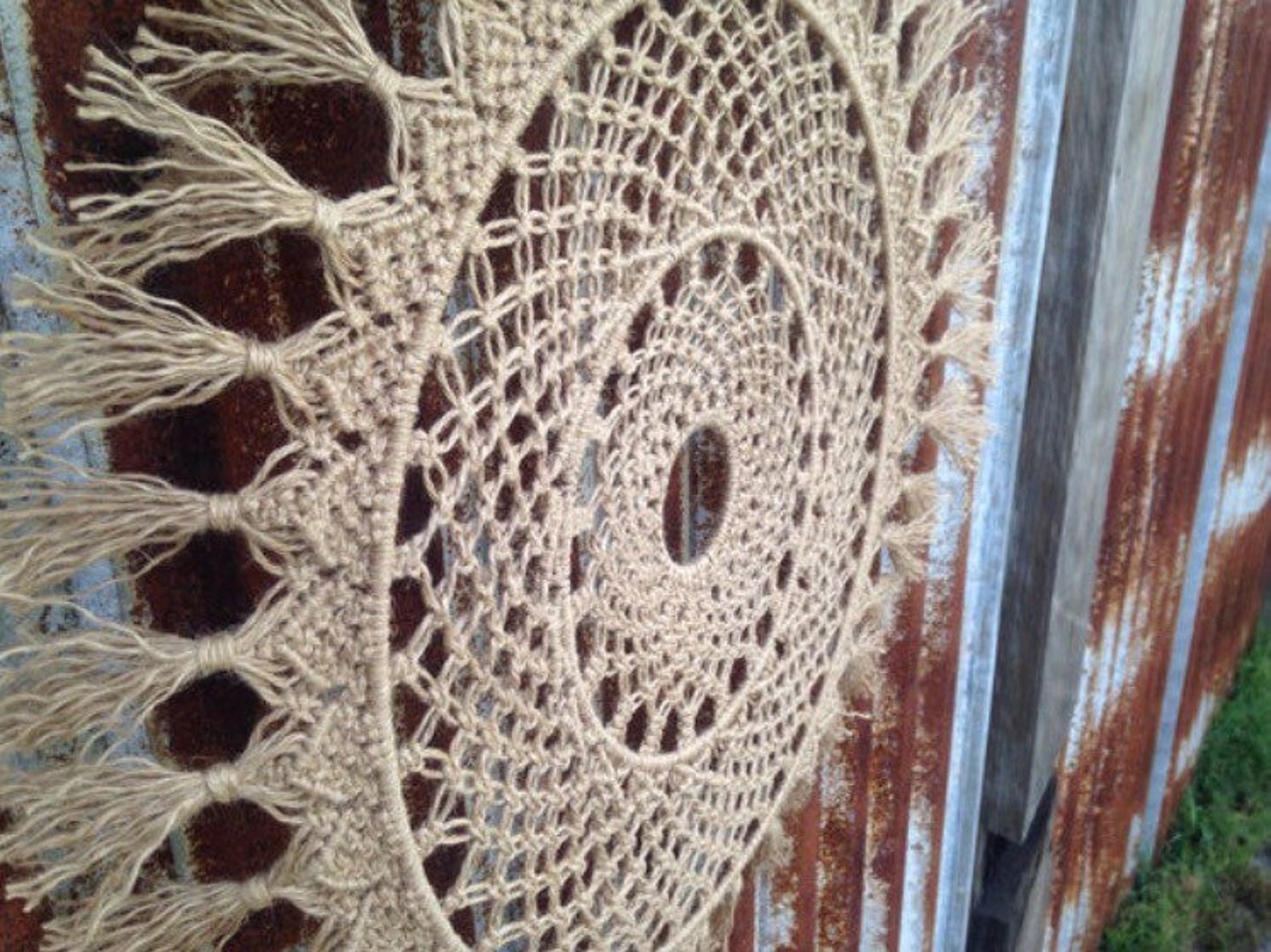 Round Macrame / Macrame Wall Hanging / Wall Decor / Rope / - Etsy