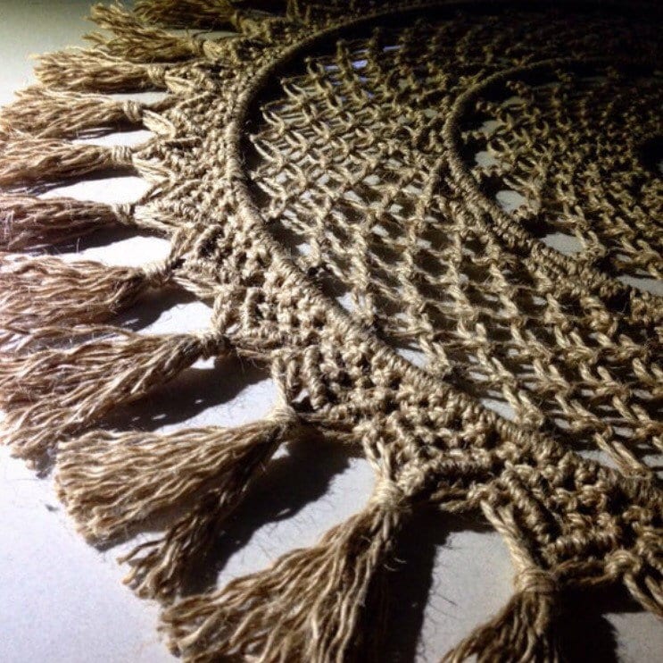 Round Macrame / Macrame Wall Hanging / Wall Decor / Rope / - Etsy