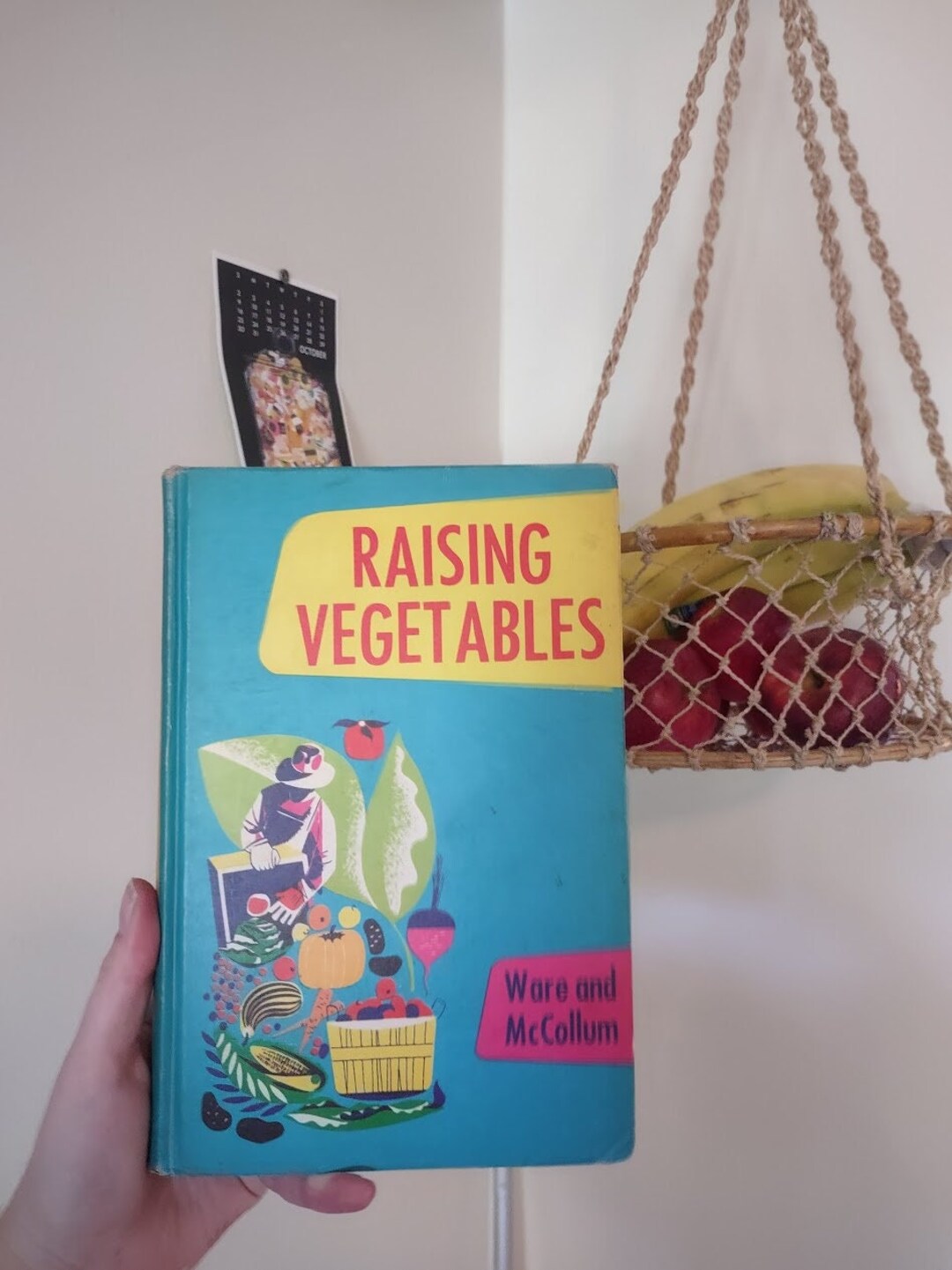 Mid Century Vintage Raising Vegetables Book 1950's Gardening Book ...