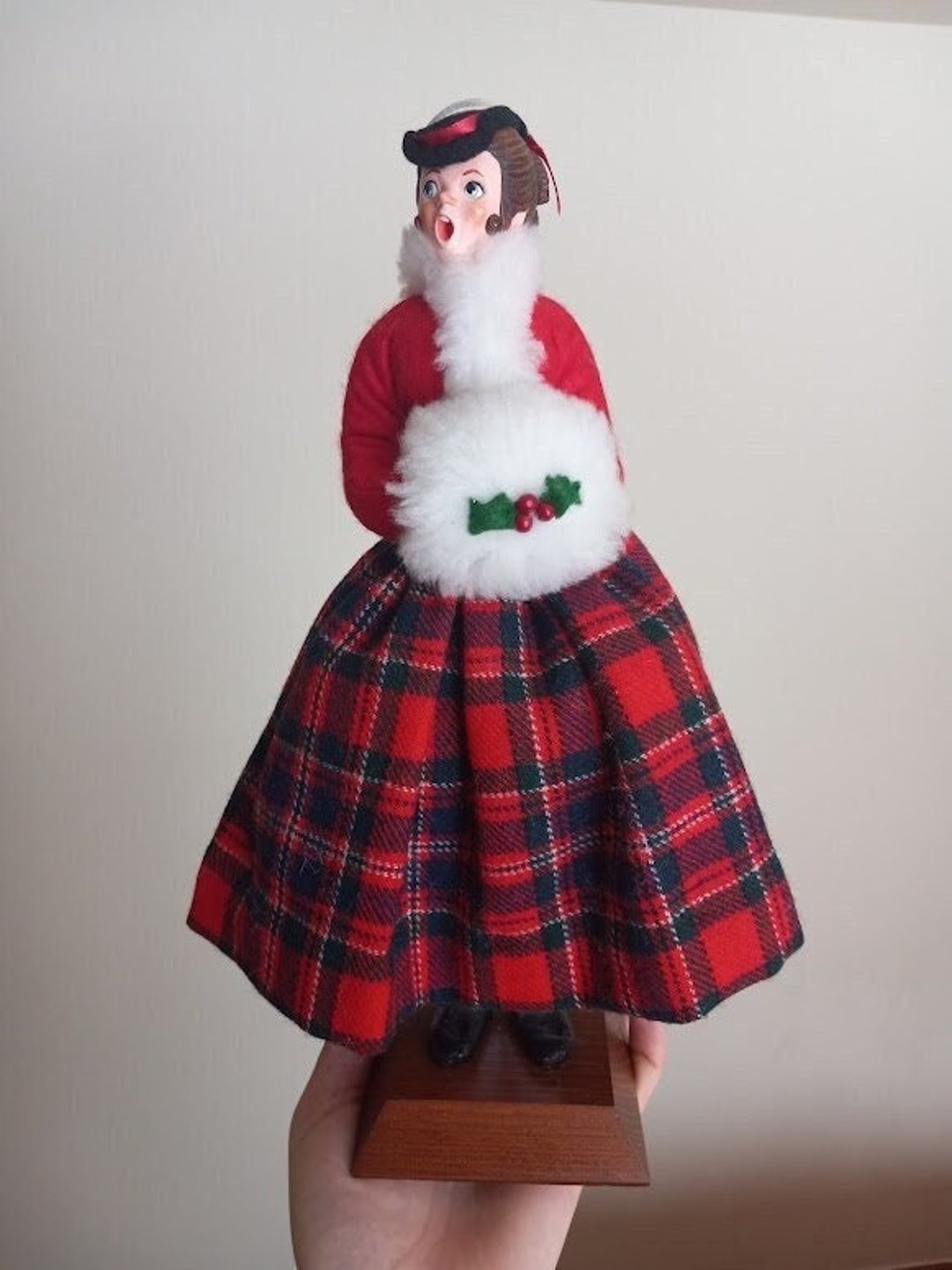 SALE 1985 Simpich Caroler Doll Handmade Vintage Christmas - Etsy