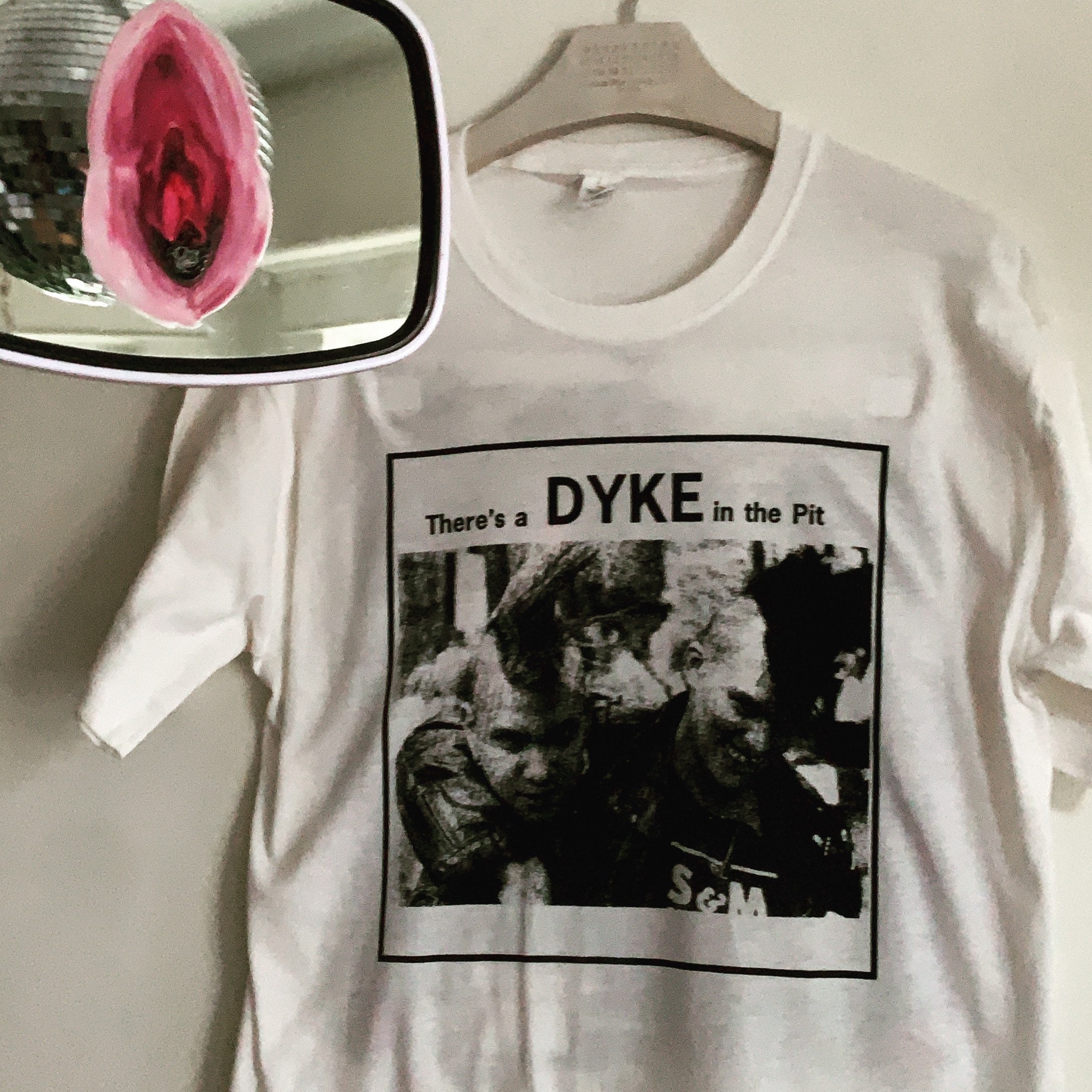 There's a DYKE in the Pit OUTPUNK T - Etsy